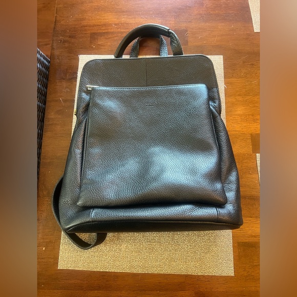 Vera Pelle | Bags | Vera Pelle Leather Backpack Bag Made In Italy ...
